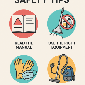 Essential Safety Tips When Using Home Cleaning Equipment