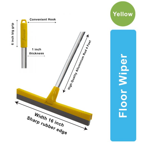 Wiper Set (Yellow) Aluminium Rod