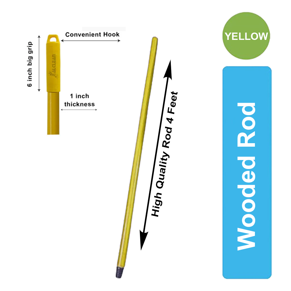 Wooden Rod - Yellow